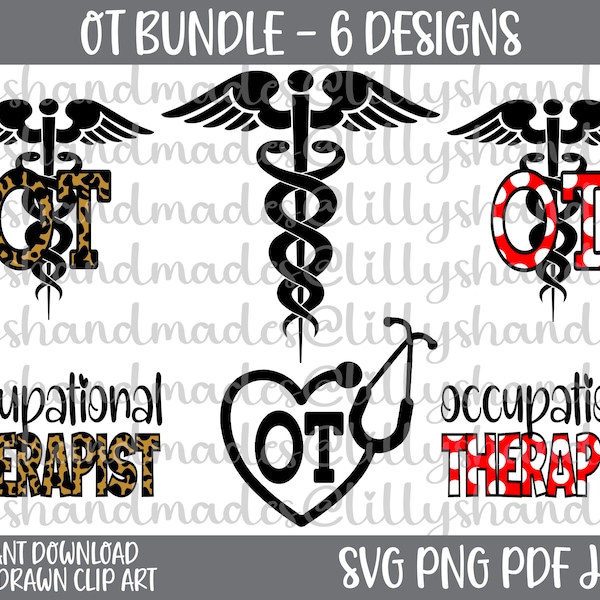 Occupational Therapy Svg - Etsy