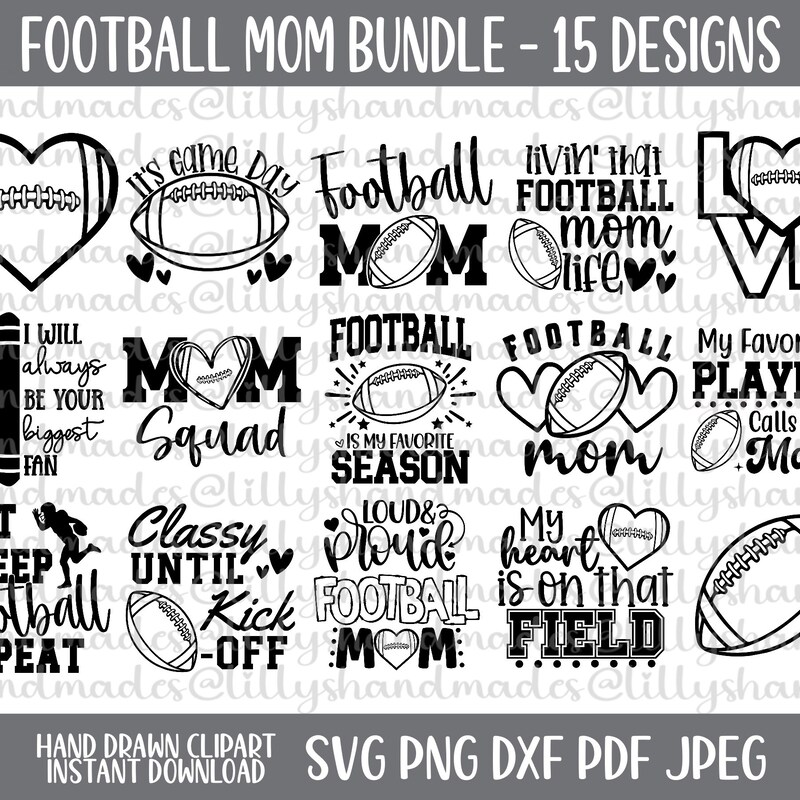 Football Mom - Etsy