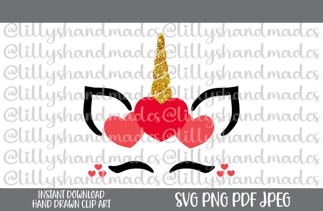 Unicorn Valentine Svg, Unicorn Valentines Svg, Valentines Unicorn Svg ...