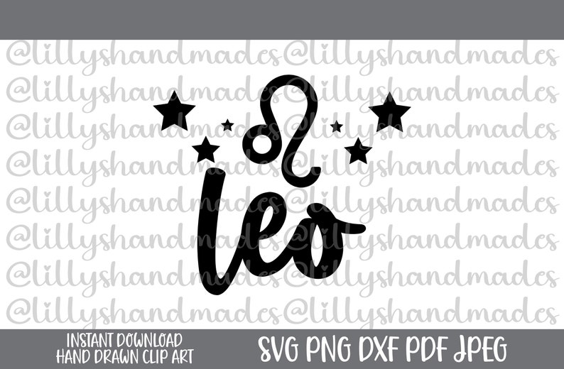 Leo Svg Leo Png Leo Vector Leo Clipart Leo Symbol Svg Leo - Etsy