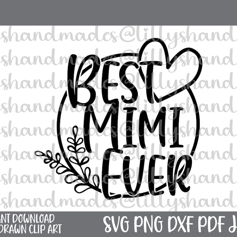Mimi Svg - Etsy