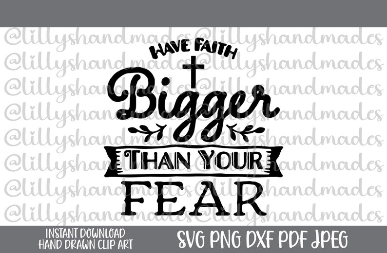 Faith Over Fear Svg Christian Quotes Svg Christian Quote - Etsy