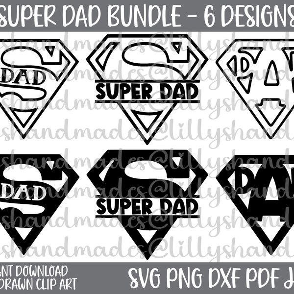 Dad Superhero - Etsy