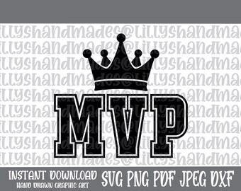 Mvp Player Svg | Etsy