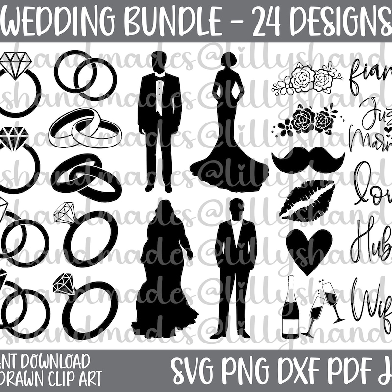 Wedding Svg - Etsy