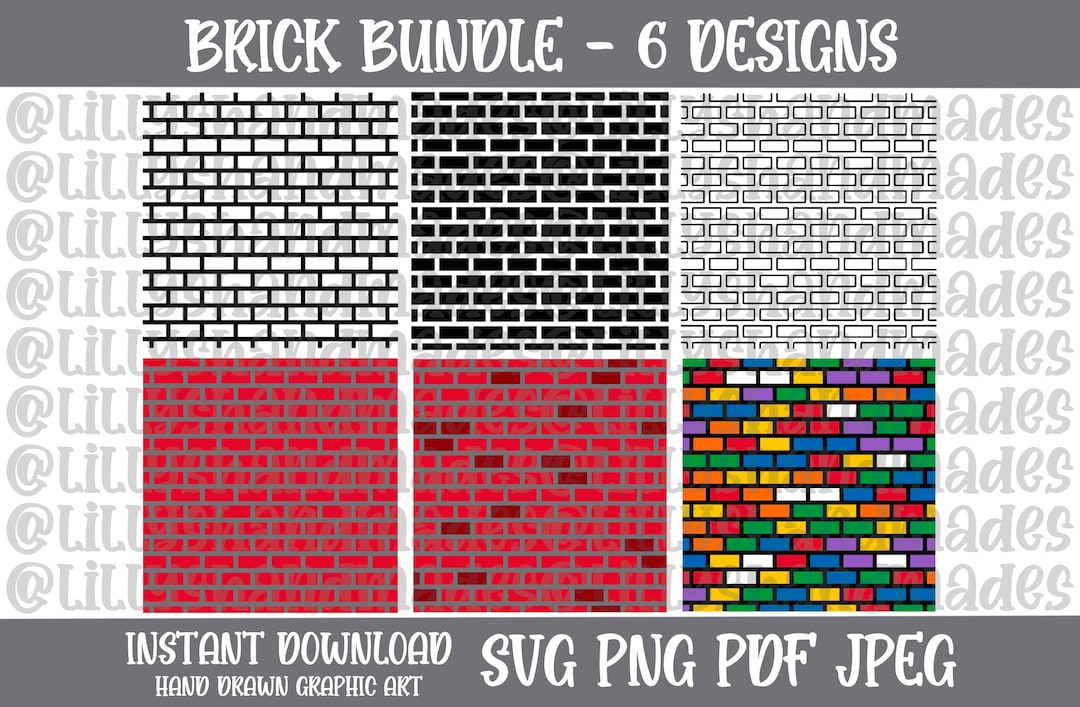 Brick Svg, Brick Wall Svg, Brick Png, Brick Vector, Brick Overlay ...
