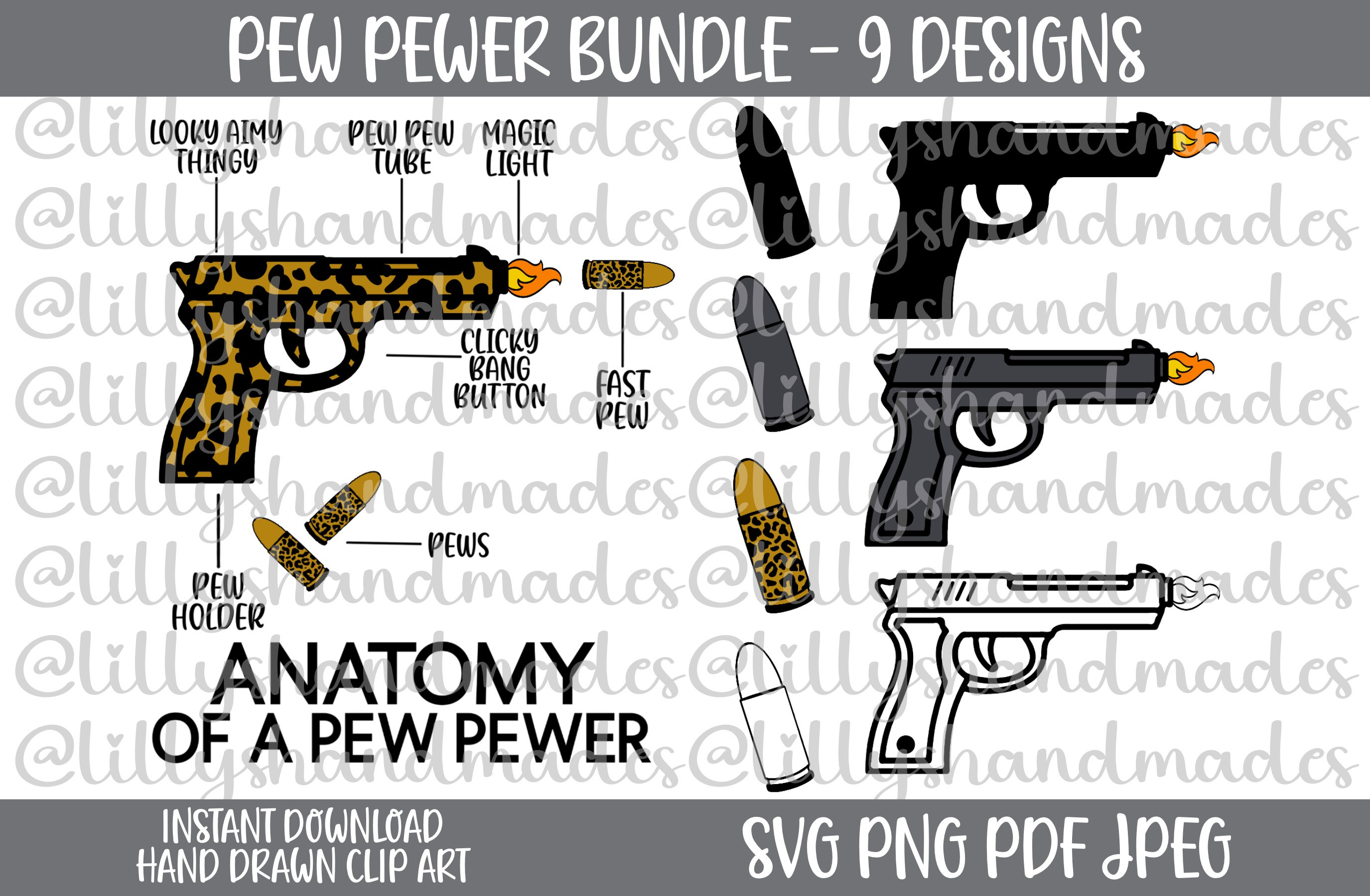 Pew Gun Clip Art