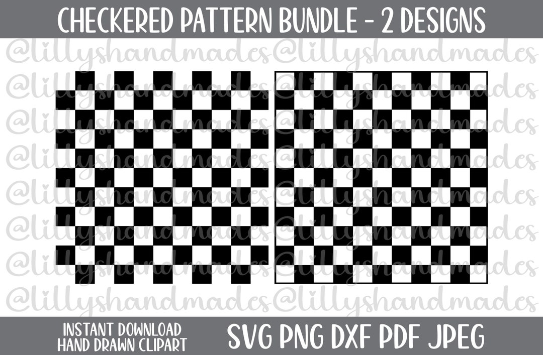 Checkered Svg, Checkered Print Svg, Checkered Pattern, Checkerboard Svg ...