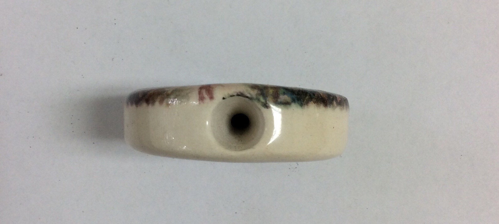 Cerámica fumar fumar piedra enrollada a mano titular de | Etsy