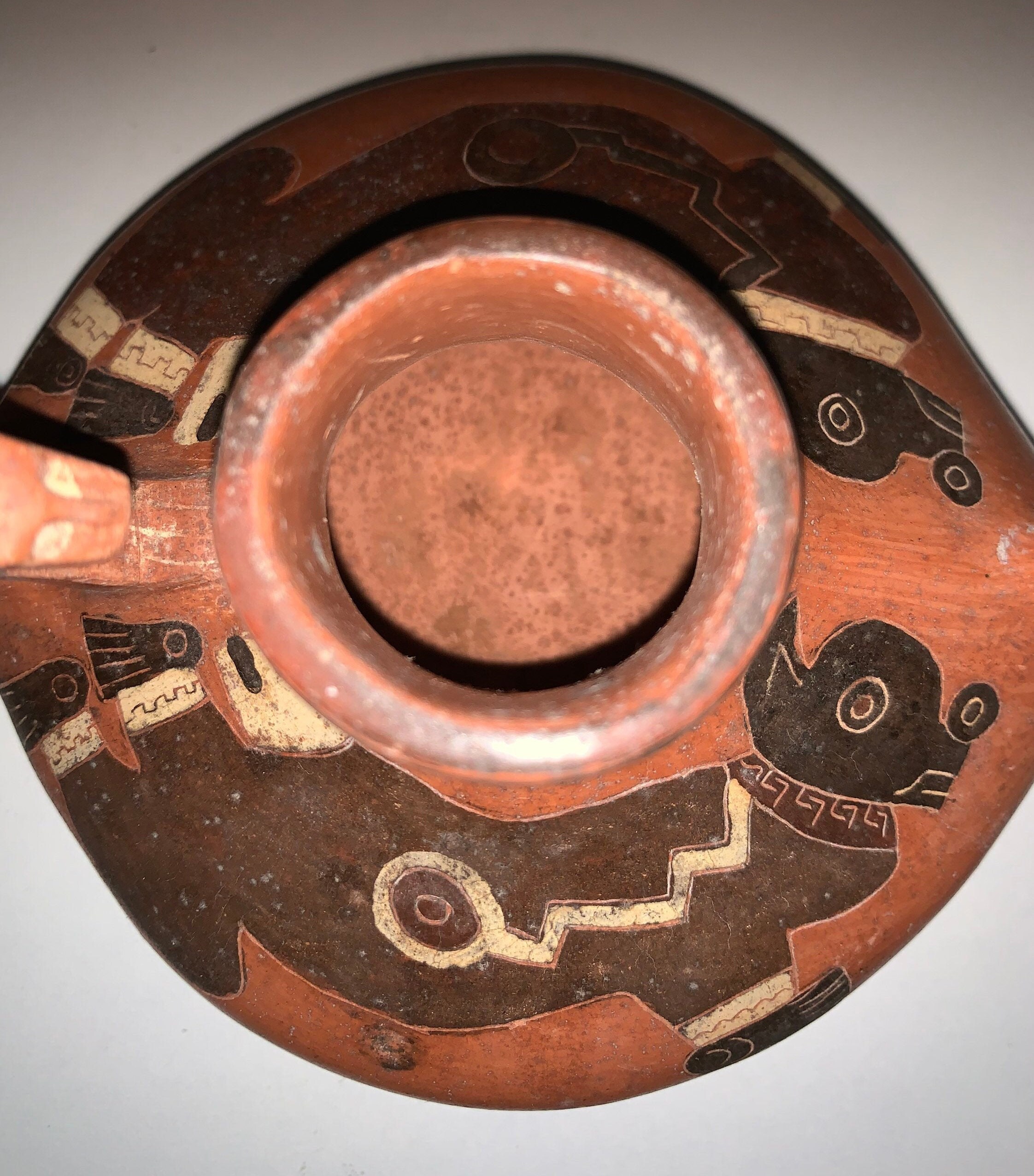 Wari Colima Dog and Bird Effigy Tea Pot Antique Peruvian | Etsy