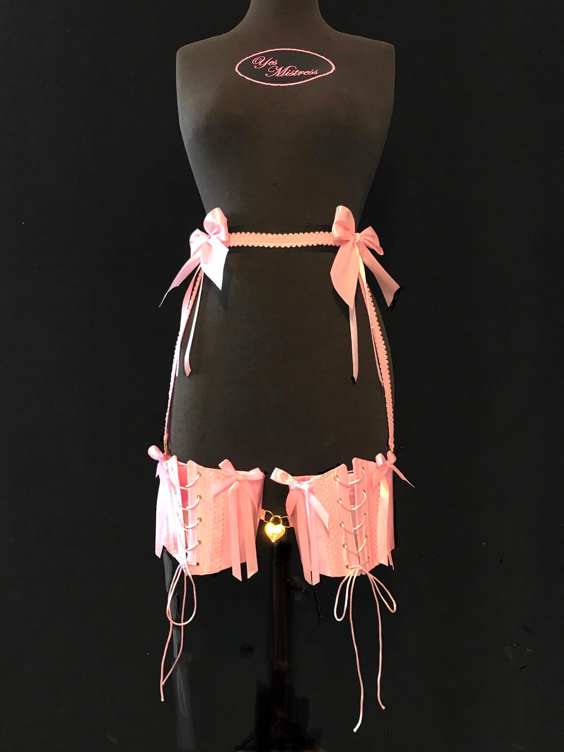 SISSY SATIN THIGH Bands by the Luxury Brand Yes Mistress - Etsy