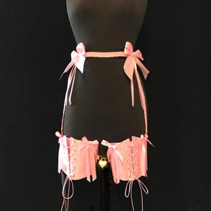 SISSY SATIN THIGH Bands by the Luxury Brand Yes Mistress - Etsy