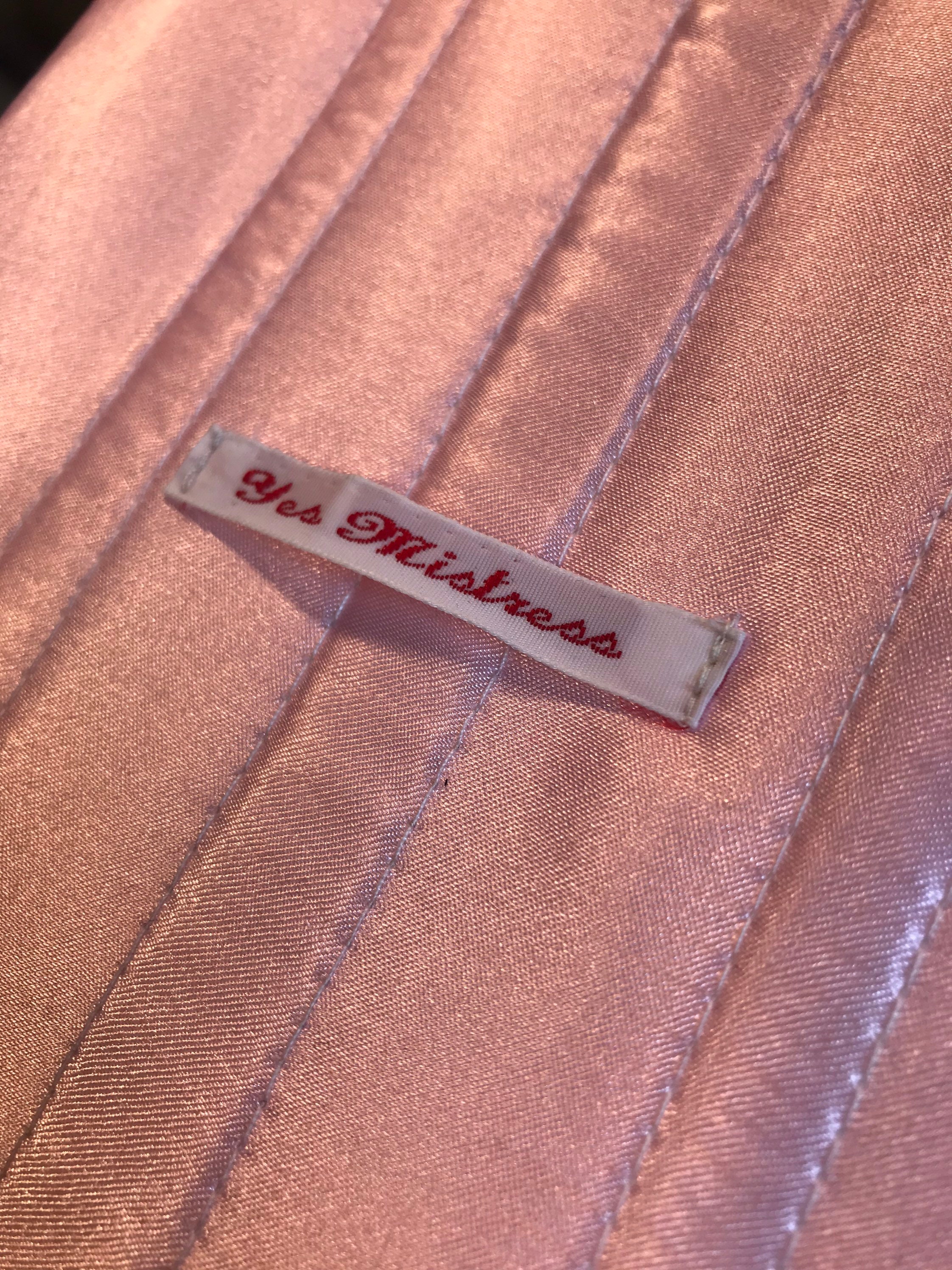 SISSY SATIN Lockable Corset. for an Hourglass Feminine Figure. A Rare ...