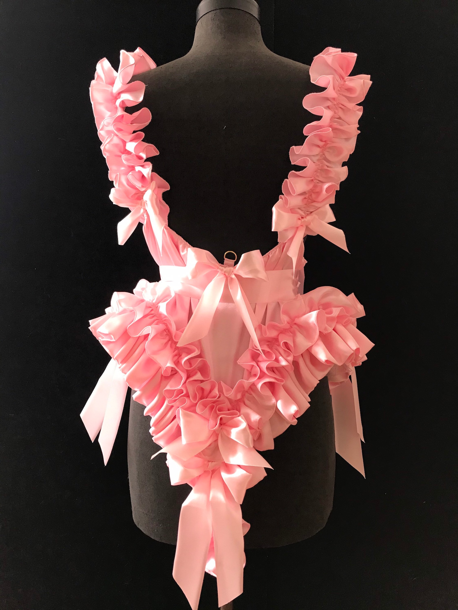 SISSY SATIN Teddy/ Playsuit by the Luxury Brand Yes Mistress. the ...