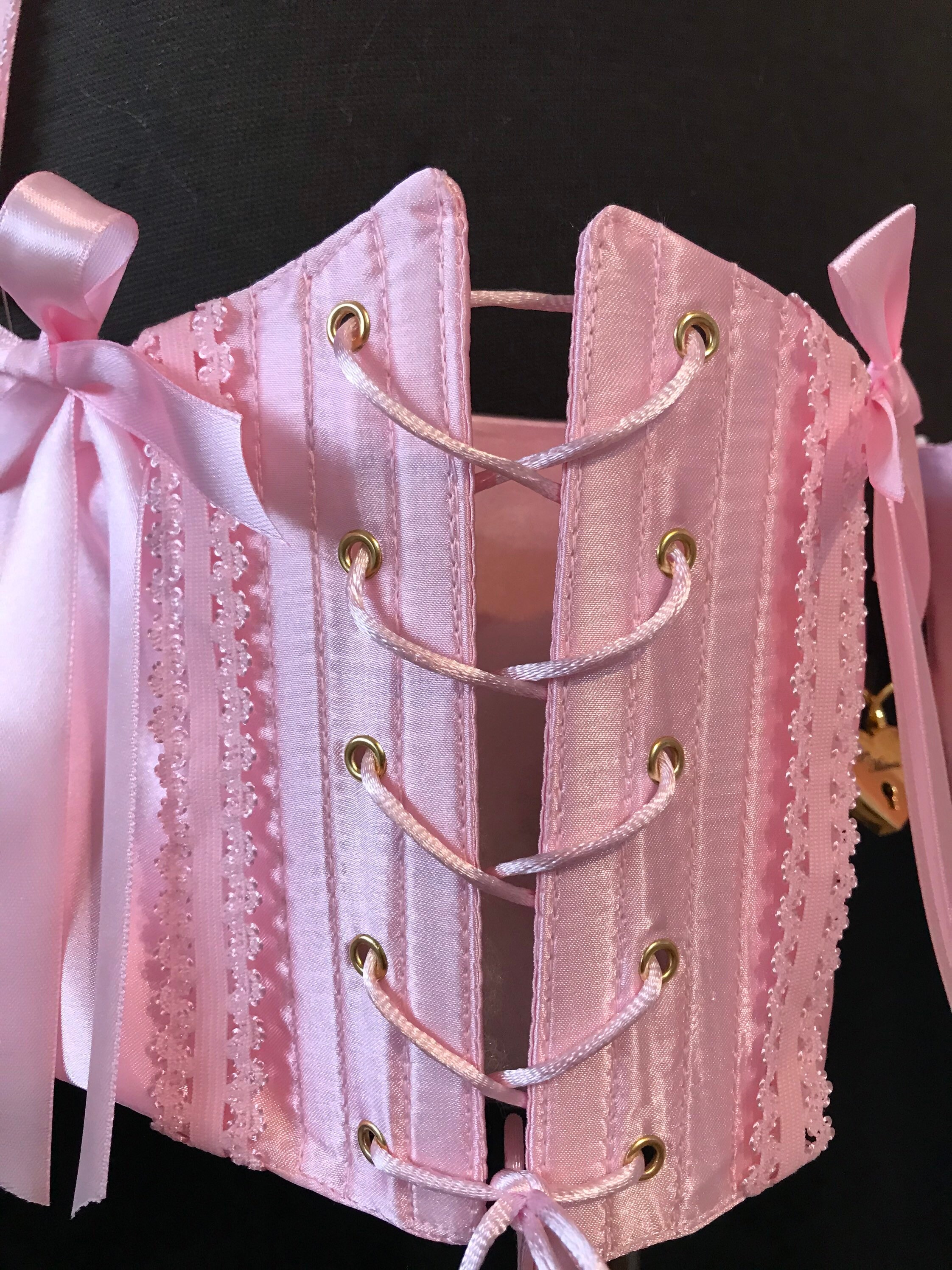 SISSY SATIN THIGH Bands by the Luxury Brand Yes Mistress - Etsy