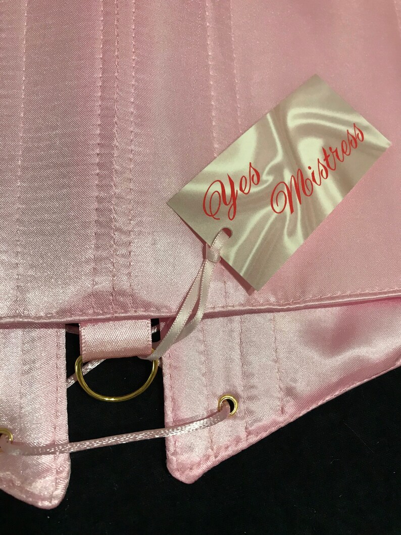Sissy Satin Corset Etsy
