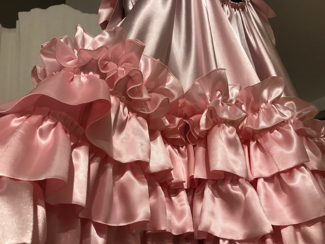 SISSY SATIN NIGHTIE Super Shiny Satin Babydoll by the Luxury Brand 'yes ...