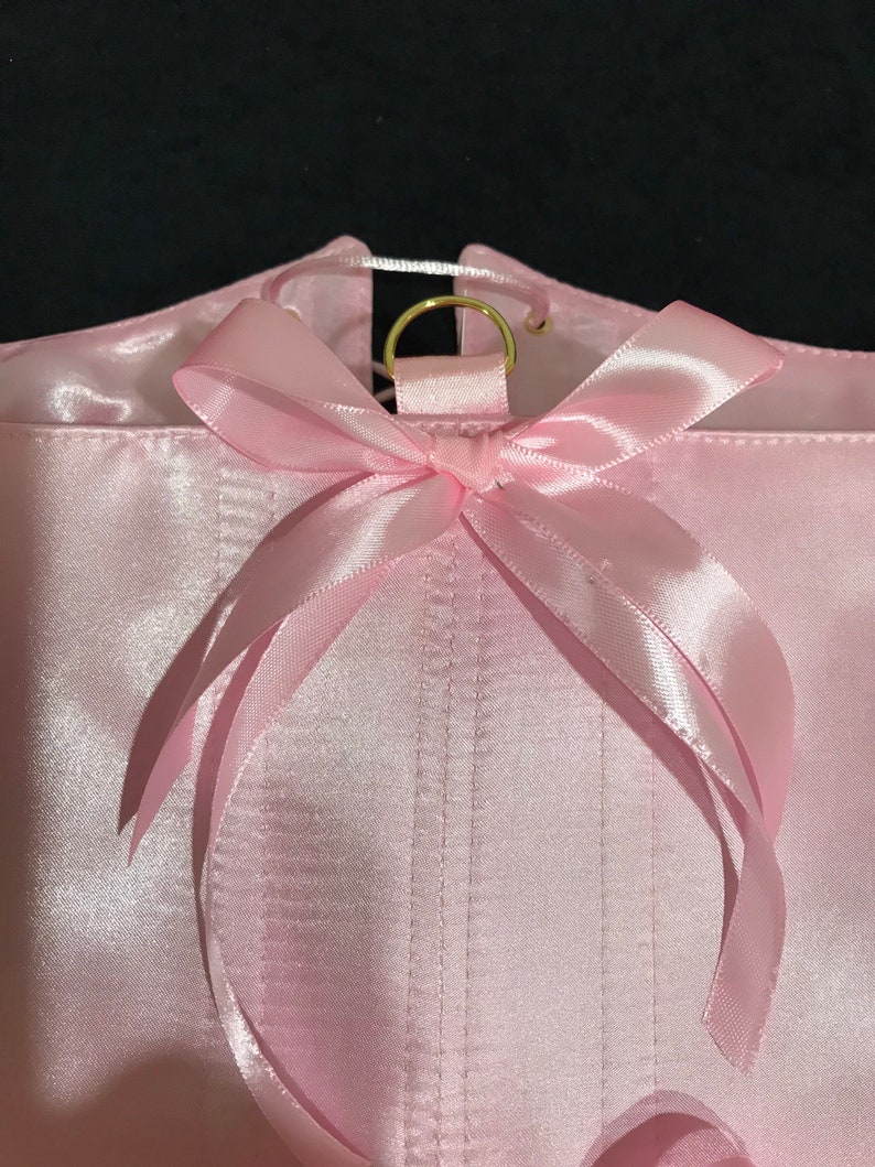 Sissy Satin Corset Etsy