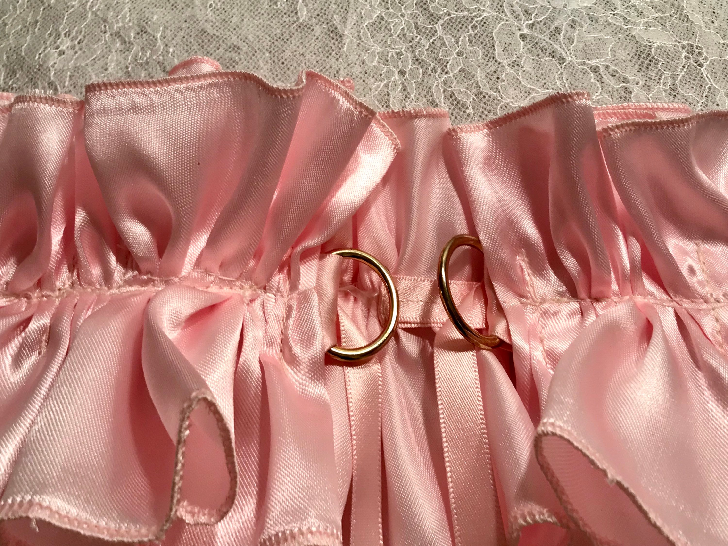 Sissy Satin Dress - Lockable. by the Luxury Brand Yes Mistress - Etsy