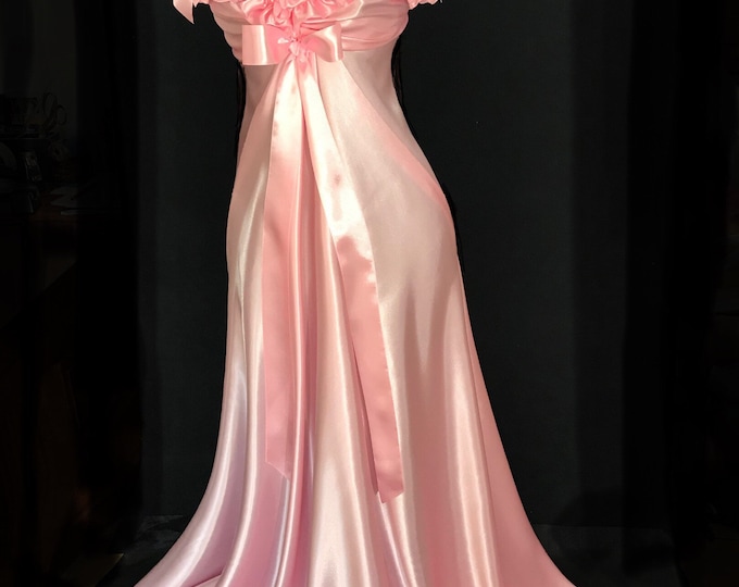 Sissy Satin Nightie by the Luxury Brand Yes Mistress - Etsy