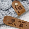 Personalized Label for Knitting,crafts Handmade Label,custom Logo Text ...