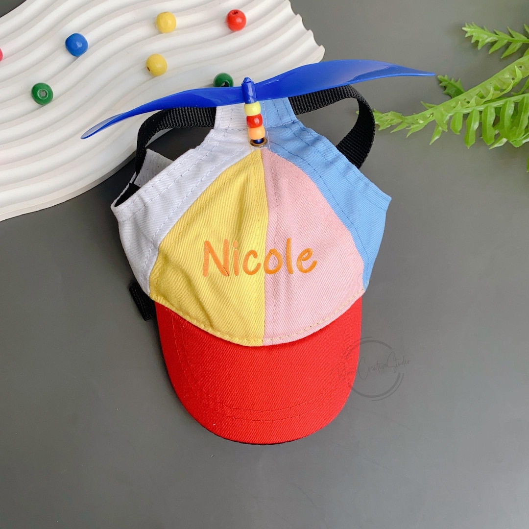 Personalized Spinning Propeller Hats for Pets, Funny Propeller ...