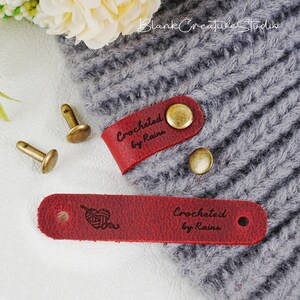 Personalized Label for Knitting,crafts Handmade Label,custom Logo Text ...