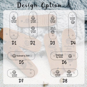 Custom Text Yarn Heart Labels,custom Yarn Ball Leather Tags,real ...