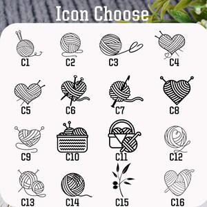 Custom Text Yarn Ball Labels,custom Your Logo Real Leather Labels ...