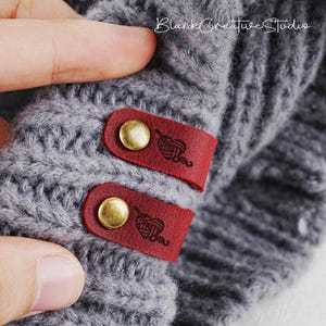 Personalized Label for Knitting,crafts Handmade Label,custom Logo Text ...