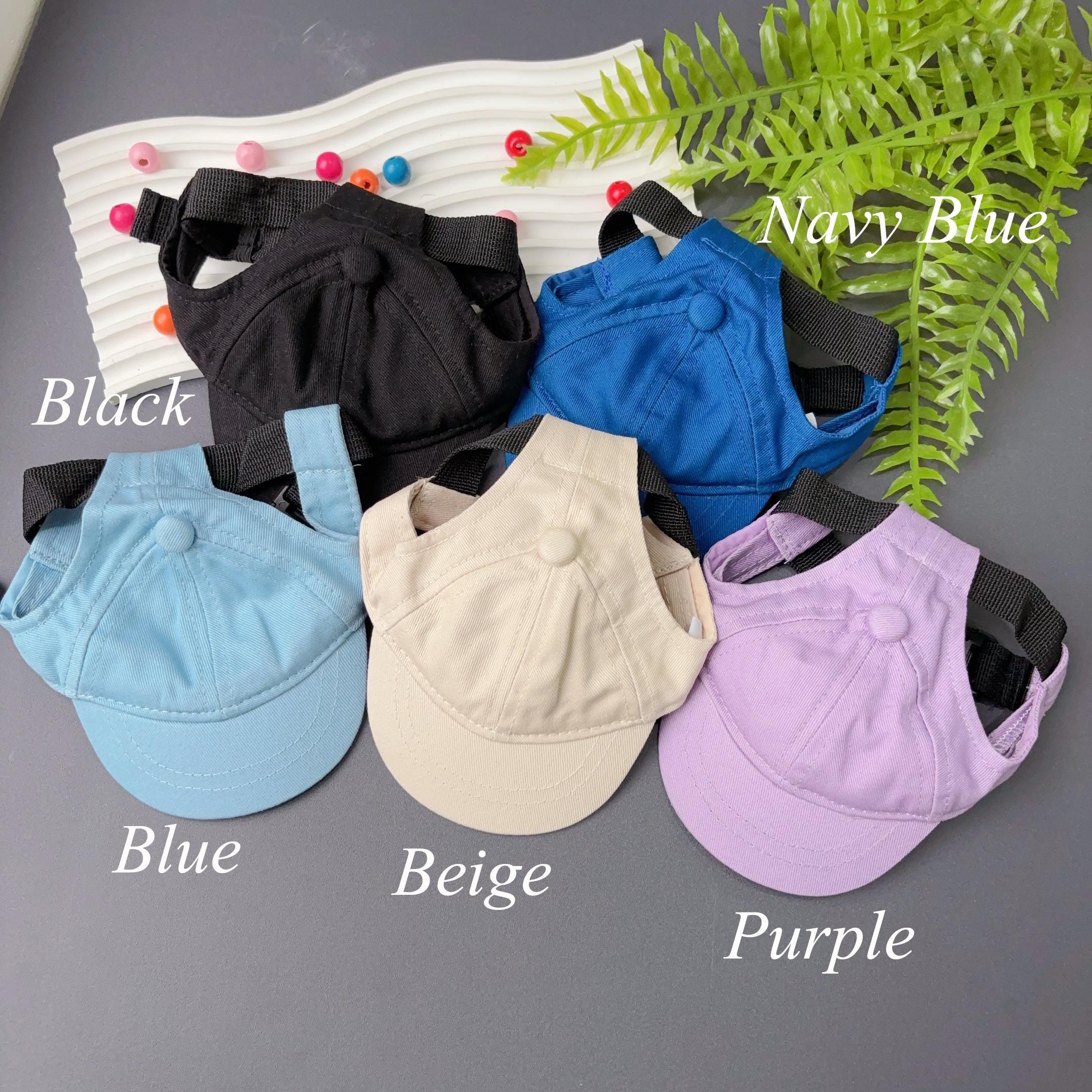 Embroidered Pets Hats With Name, Custom Cat Dog Hat, Personalized Name ...