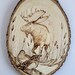 Wood Burned Moose & Ducks Wall Art, Handmade Basswood Decor - Etsy