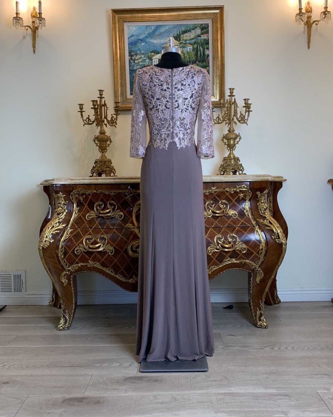 Meier Collection Mother of Bride Embroidery Formal Evening Dress - Etsy