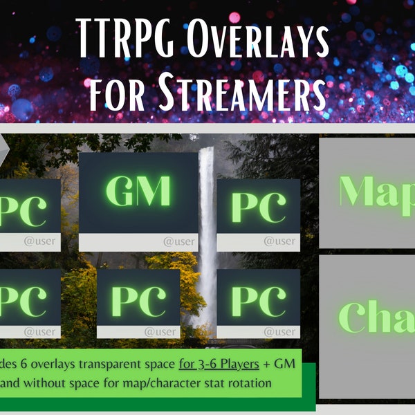 Dnd Twitch Overlay - Etsy