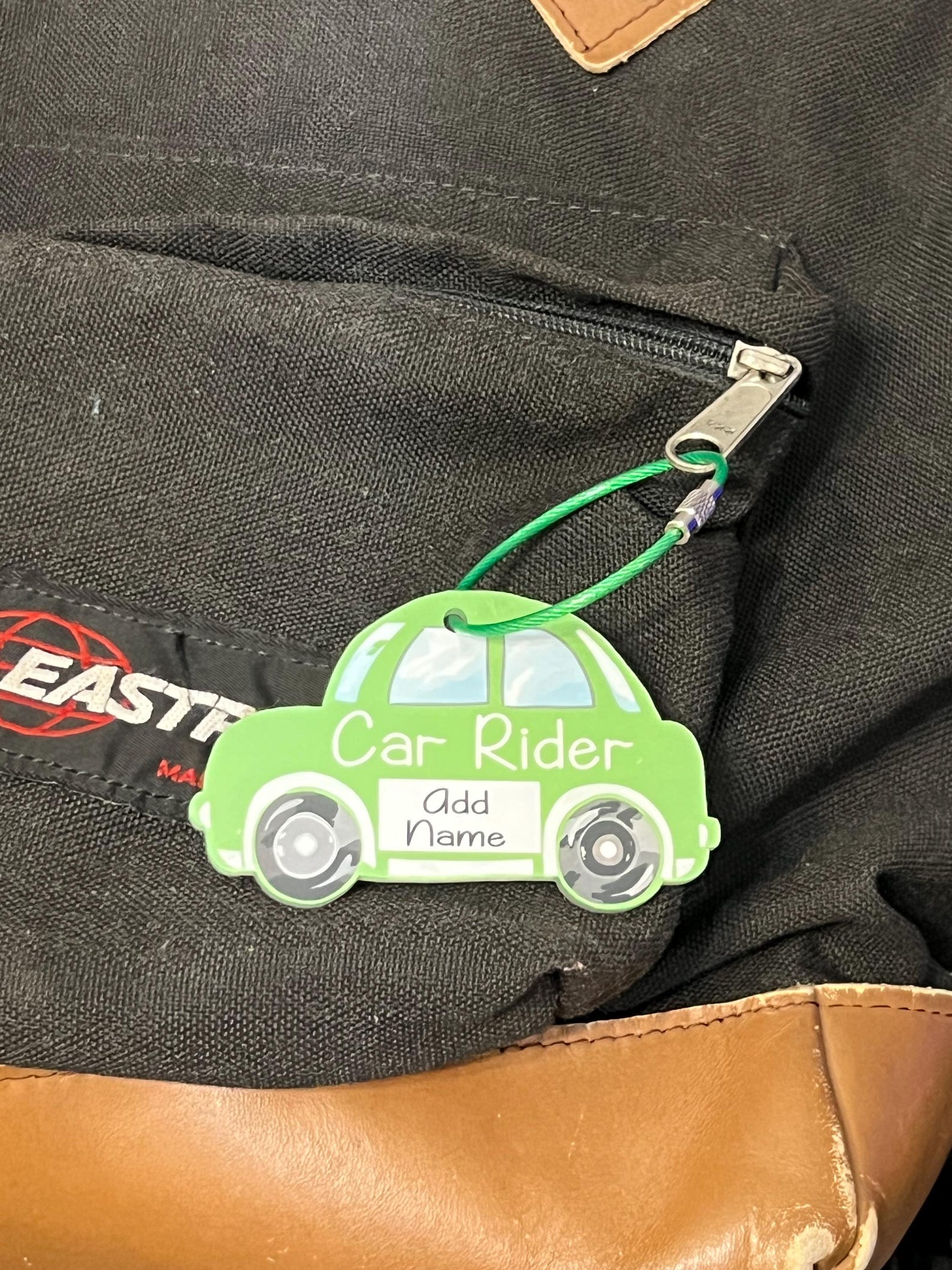 Editable School Bus/car Rider Bag Tags: Back to School Digital Download ...