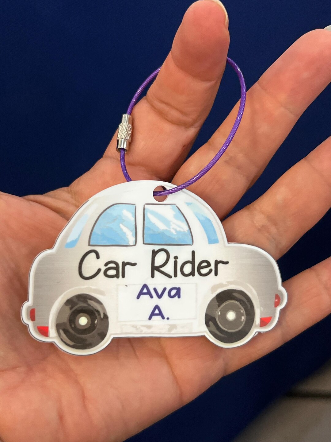 Editable School Bus/car Rider Bag Tags: Back to School Digital Download ...