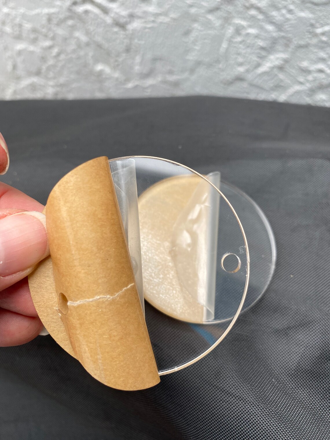 Clear Acrylic Circle Shaped Blanks Acrylic Tags Ready to - Etsy