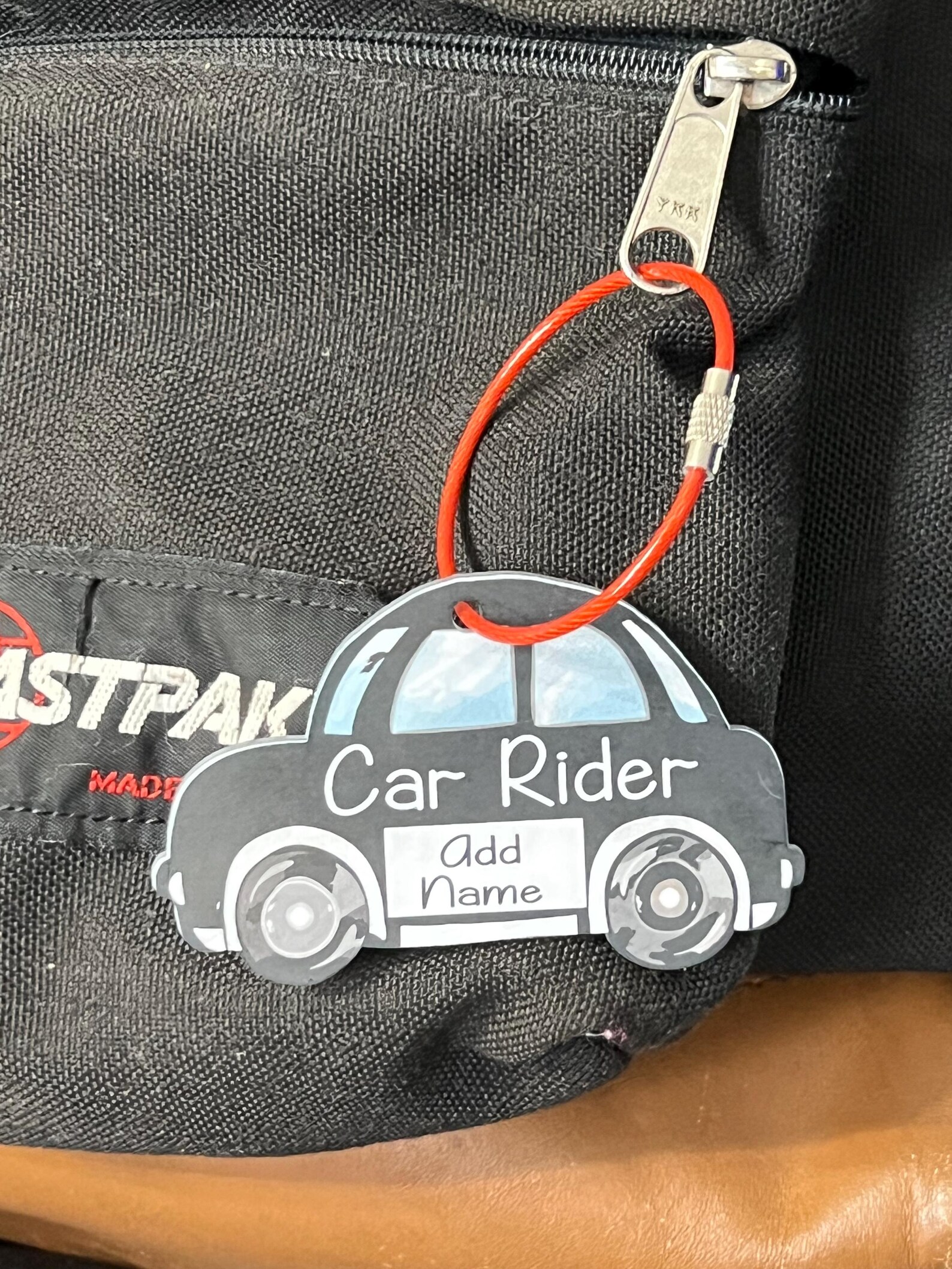 Editable School Bus/car Rider Bag Tags: Back to School Digital Download ...