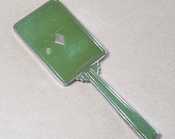 Green Hand Mirror | Etsy