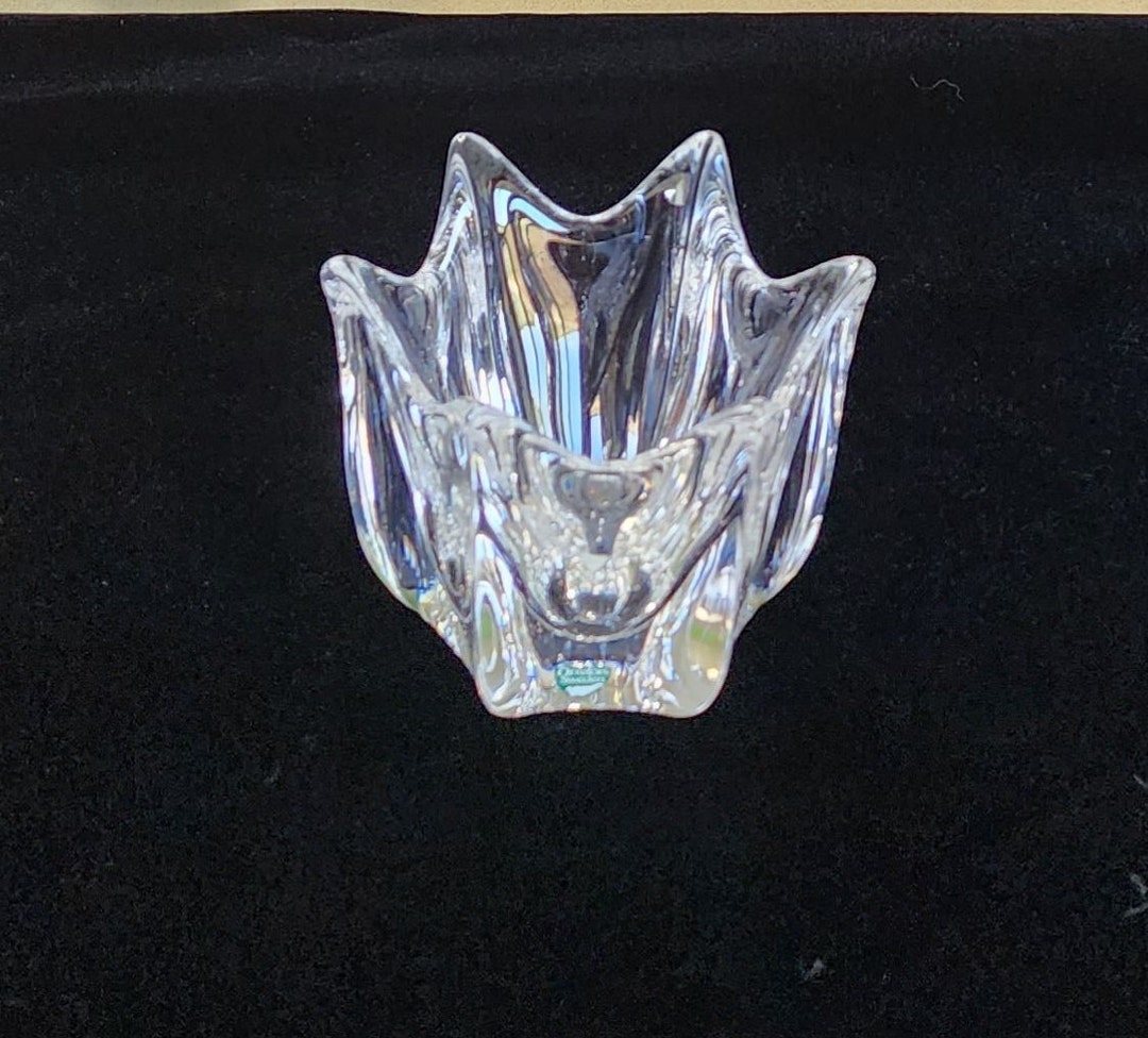 Vintage Swedish Orrefors BELLE Crystal Bowl With Original Label ...
