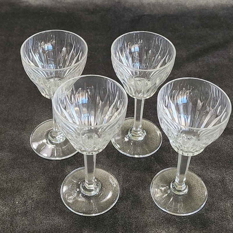 Val St Lambert Stemware - Etsy