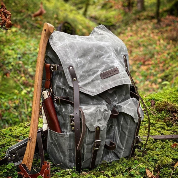 Bushcraft Backpack - Etsy