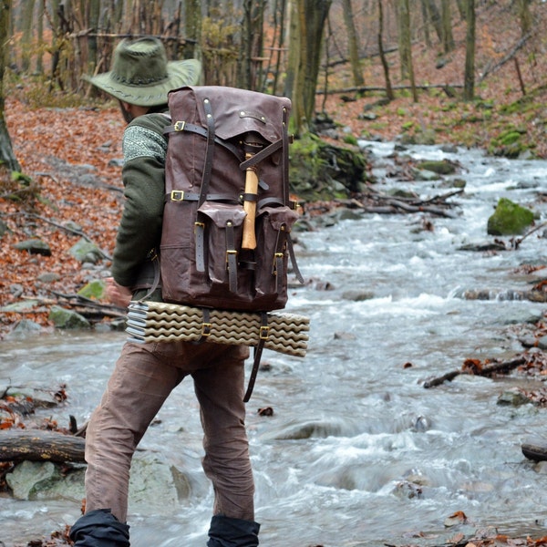 Bushcraft Backpack - Etsy