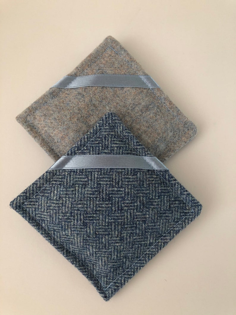 2 Tweed Drawer Sachets With a Clean Linen Scent | Etsy