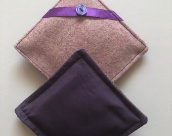 2 Tweed Drawer Sachets With a Clean Linen Scent | Etsy