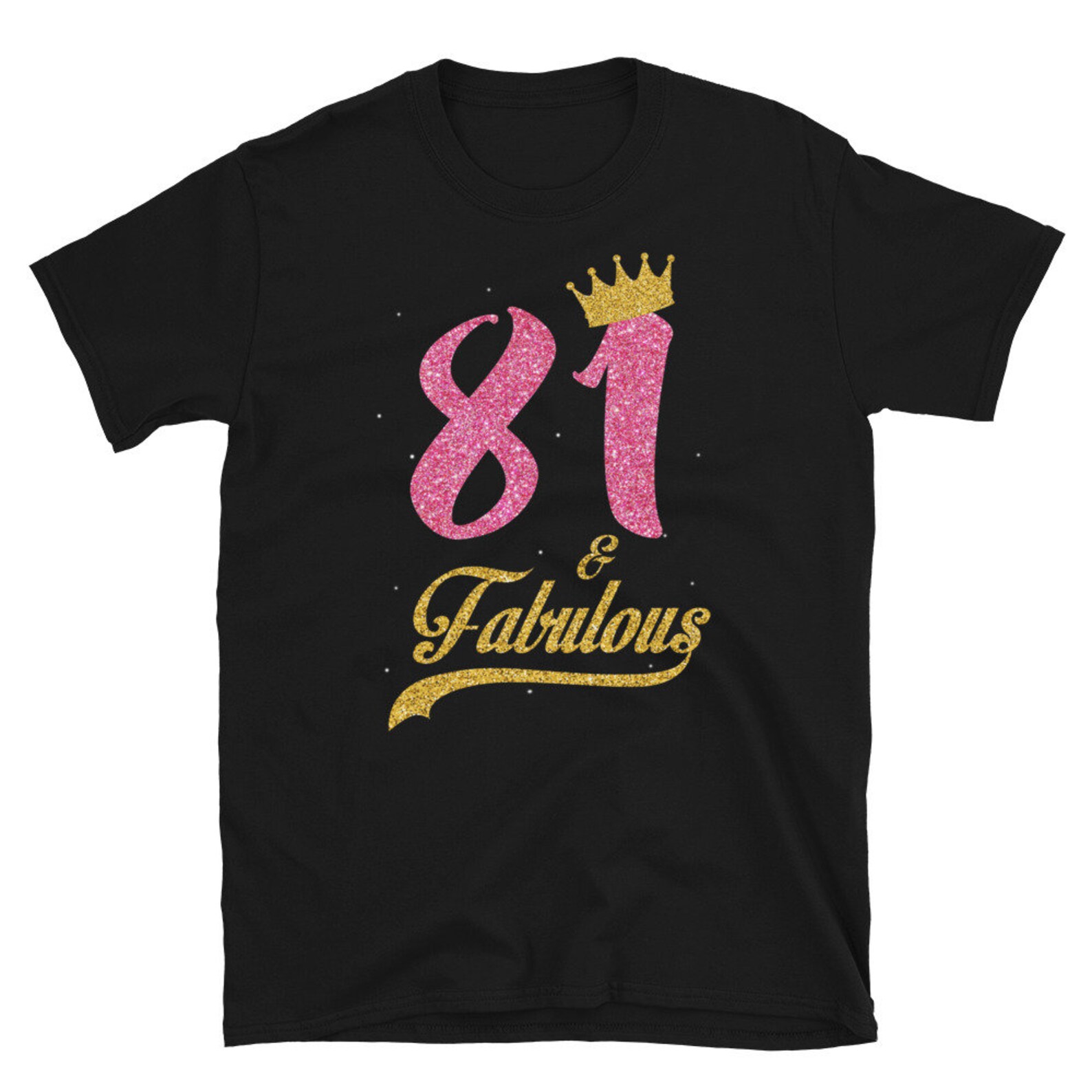 81st Birthday T For Women 81 Year Old And Fabulous Etsy