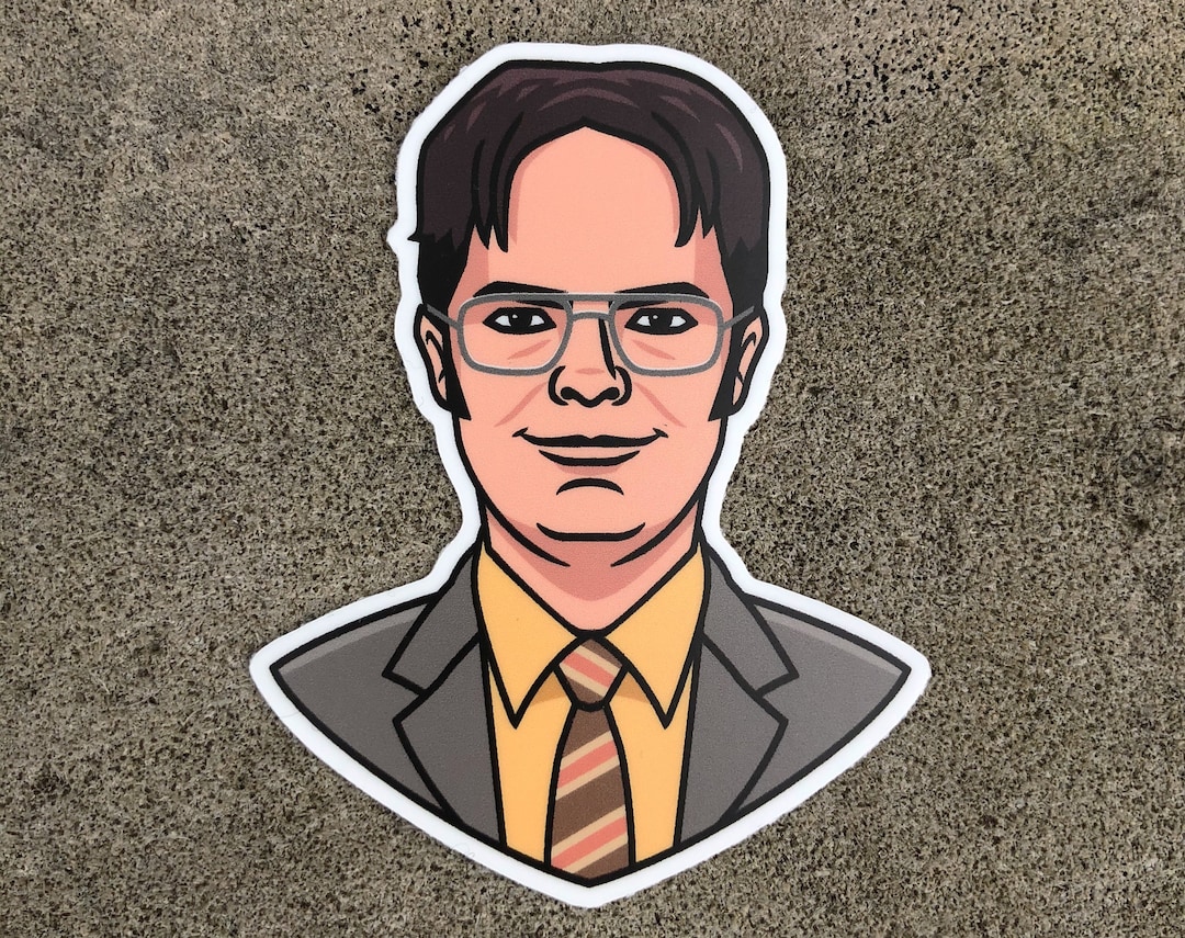 The Office Dwight Sticker - Etsy