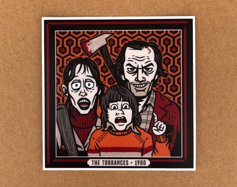 The Shining Halloween Horror Sticker - Etsy
