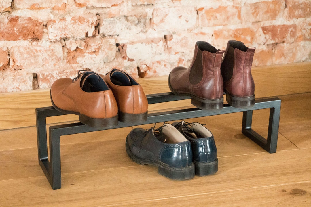 Minimalist Shoe Rack, Modern Shoe Stand, Entryway Boot Organization ...