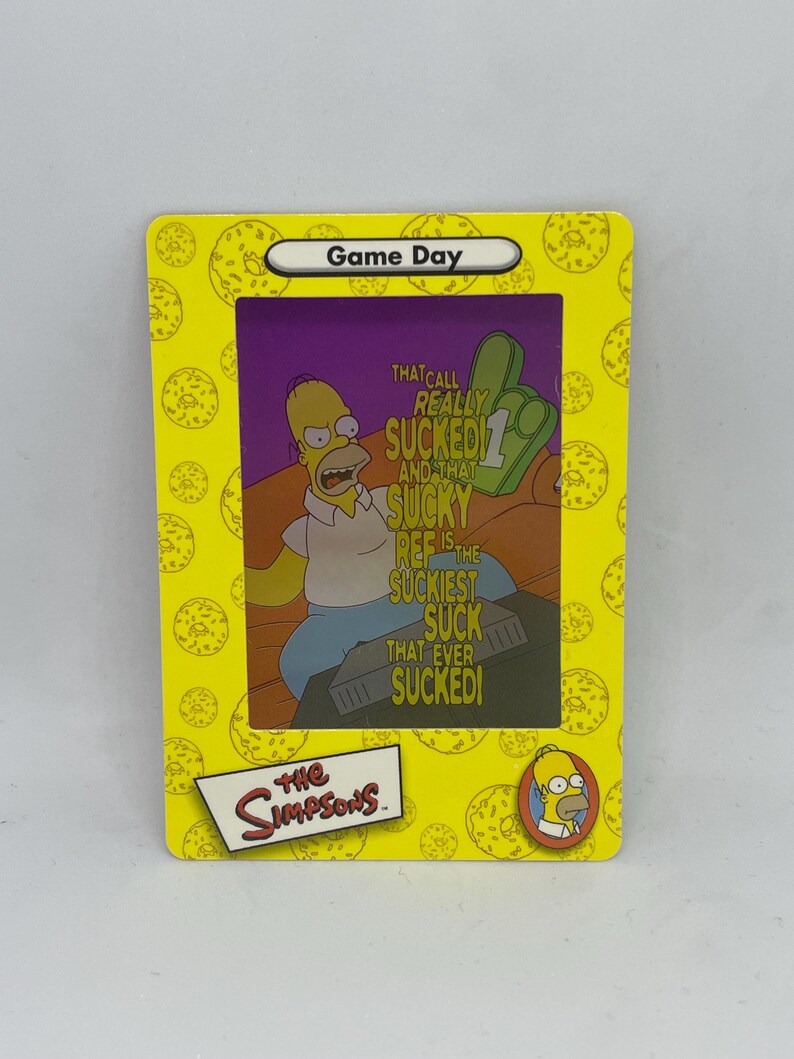 The Simpsons OPEN PACK Film Cards Artbox Collectible Cards 5 Cards Fun ...